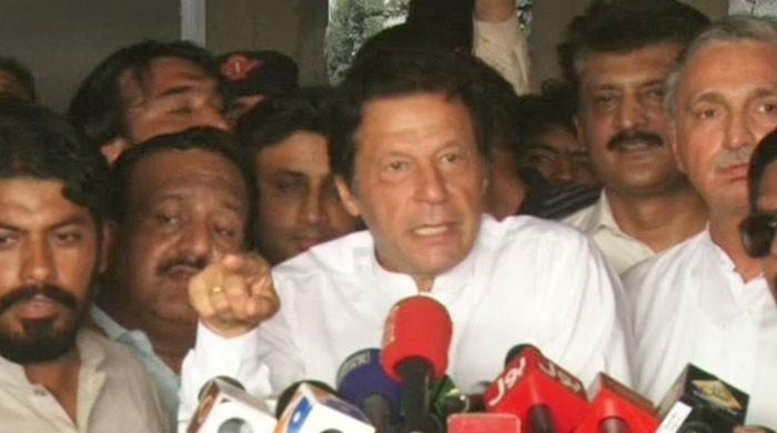 People residing near capital in dire condition, says Imran Khan