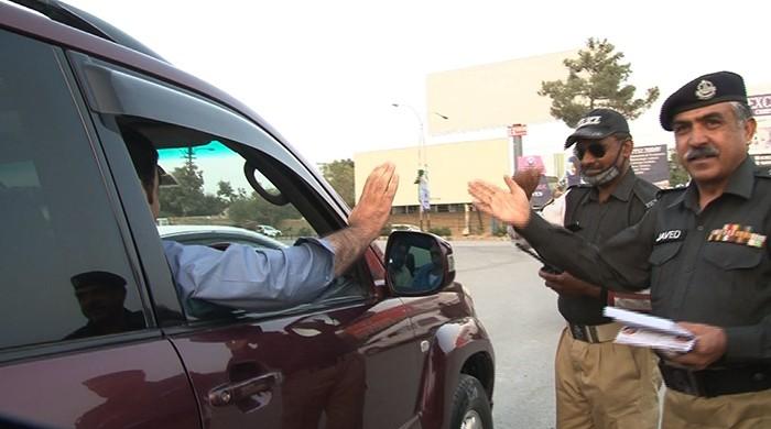 Quetta Police Department celebrates politeness week