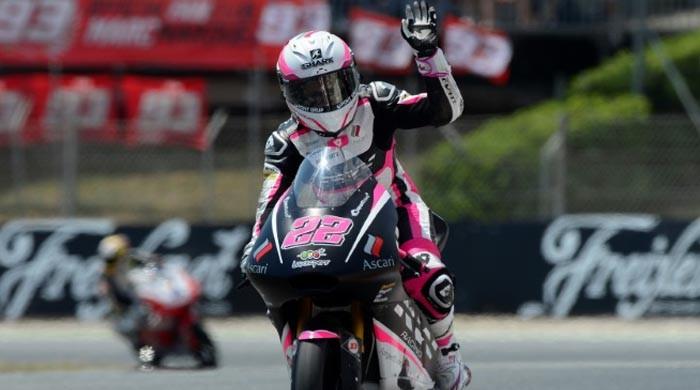 Spain's Carrasco makes history as first female world moto champion