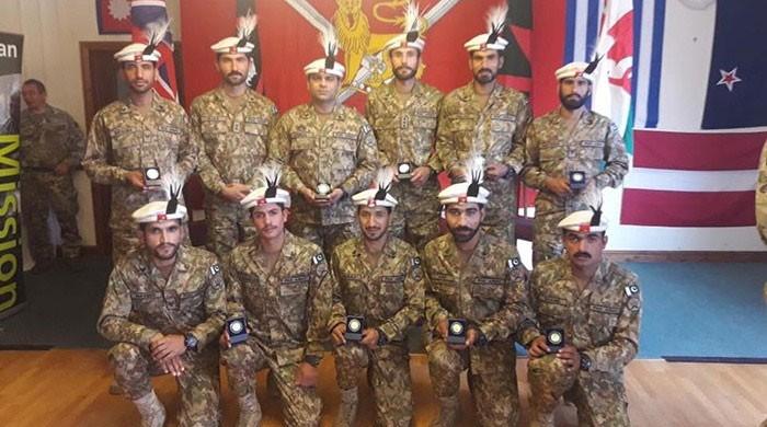 Pak Army team wins gold in Cambrian Patrol exercise in UK