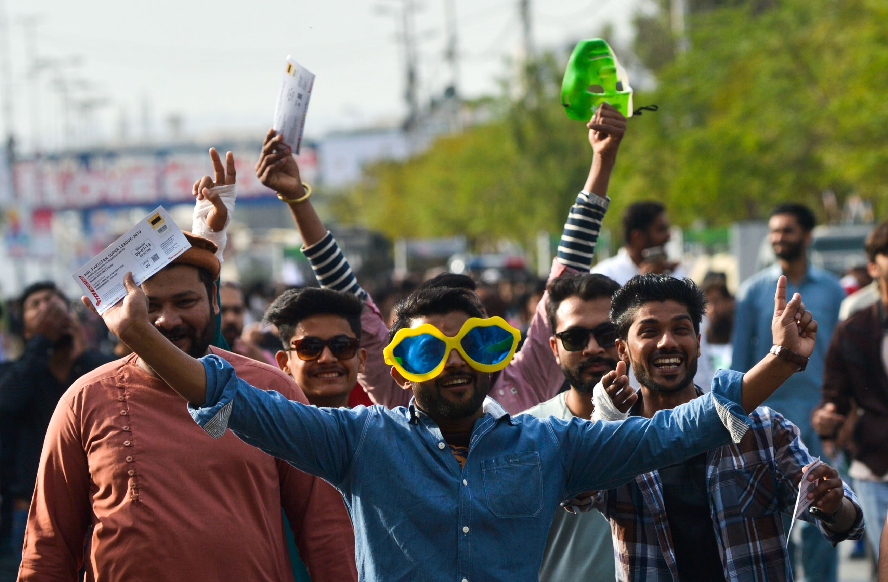 In pictures: Cricket fever in Karachi