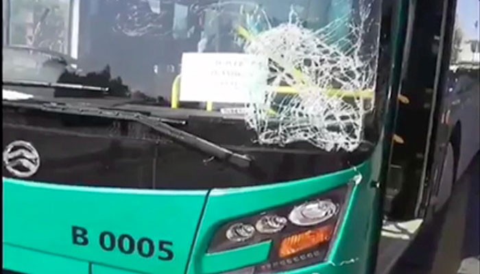 Peshawar: BRT bus driver who ran over woman arrested from Hayatabad