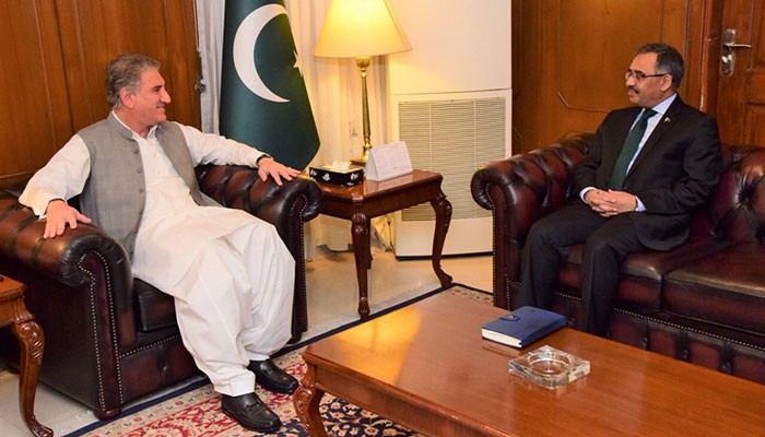 Newly appointed Foreign Secretary Sohail Mahmood takes charge, calls on ...
