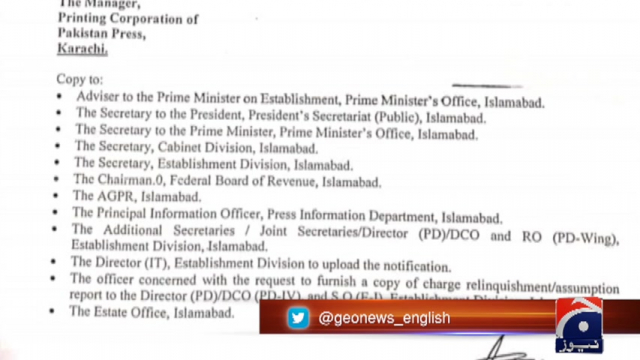 Govt appoints Shabbar Zaidi FBR Chairman on honorary basis for 2 years ...