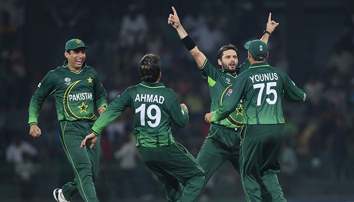 Pakistan World Cup kits - 1992 to 2019