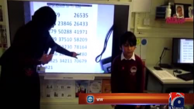 British-Pakistani boy sets new Pi challenge record in UK | TV Shows ...
