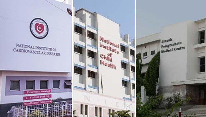 Federal govt decides not to take control of three major Karachi hospitals