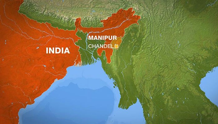 Why did Manipur state announce separation from India?