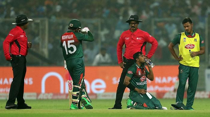 'Tuff' conditions see two Bangladesh players vomit during T20I opener ...