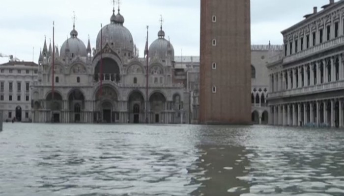 Venice's rising sea levels become dangerous | TV Shows - geo.tv