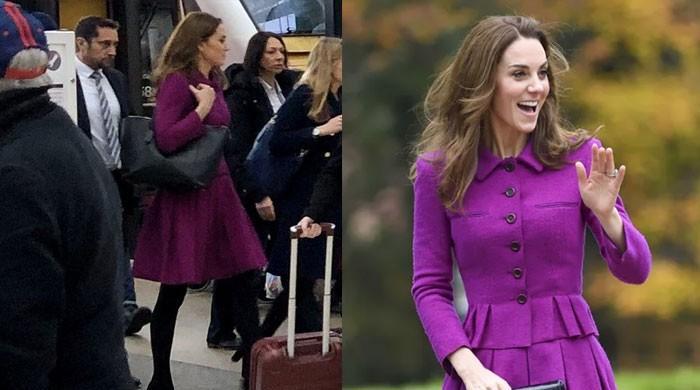 Kate Middleton rides the local train, leaves commuters startled