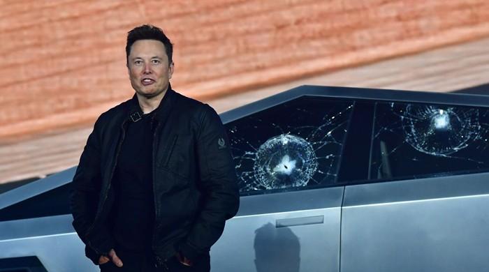 Tesla suffers broken glass mishap during chaotic launch