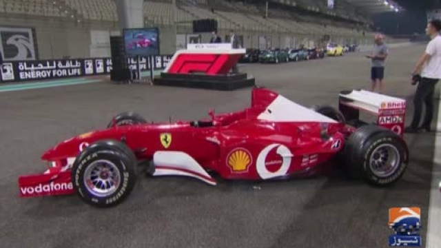 Iconic Formula 1 machinery auctioned in Abu Dhabi | TV Shows - geo.tv