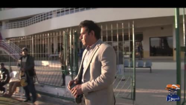 Aqib Javed and Atif Rana visit Nawab Akbar Khan Bugti Cricket Stadium ...