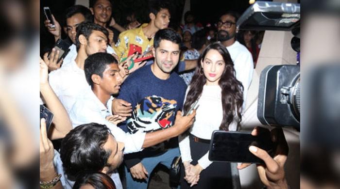 Nora Fatehi harassed by mob outside church on Christmas