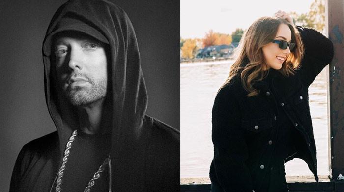 Eminem’s daughter Hailie Jade breaks the internet with stunning picture