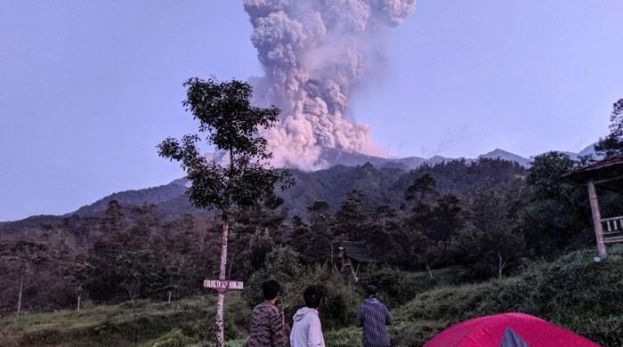 Indonesia closes airport, evacuates people after Java volcano erupts