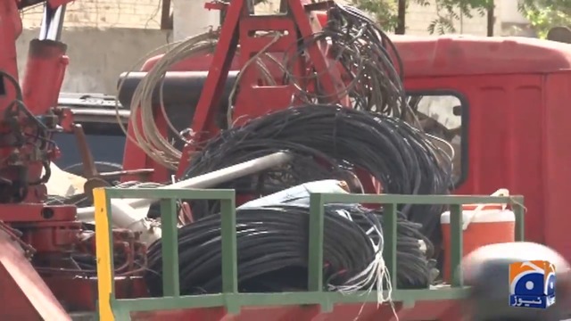 Cable Association protests cutting fiber optic cable by K-Electric | TV ...