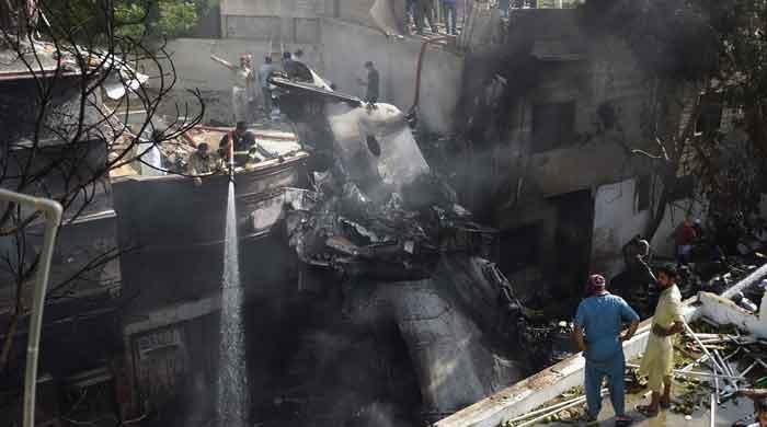 Pictures show scale of devastation caused by PIA plane crash