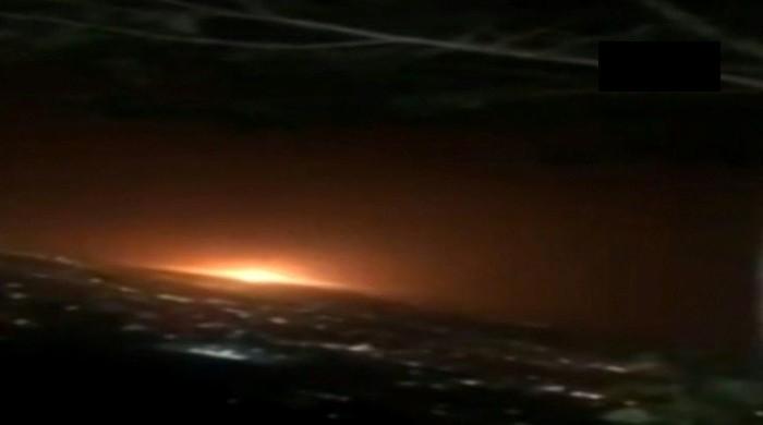 Gas tank explosion near military complex rocks Tehran