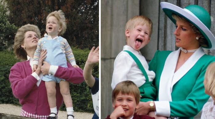 Watch: Princess Diana scolds Prince Harry for fighting with cousin Beatrice