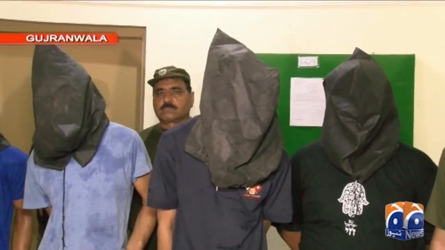 Gujranwala: A three-member gang working under the name of Abid Boxer ...