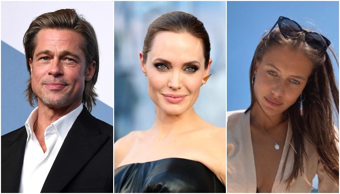 Brad Pitts Girlfriend Nicole Poturalski Responds To Trolls Comment On