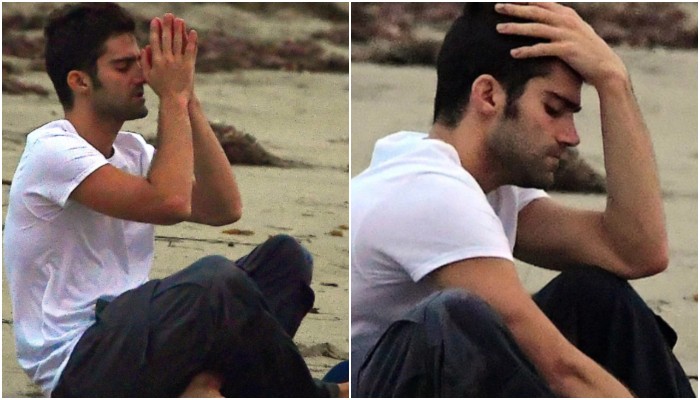 Demi Lovato’s ex Max Ehrich accused of pulling PR stunt with crying photos