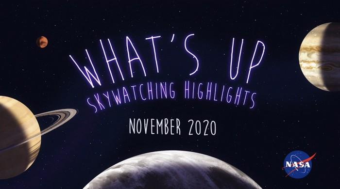 WATCH: NASA announces night sky watching tips for November 2020