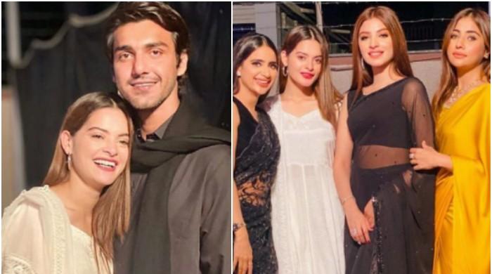 Minal Khan is a sight for sore eyes as she stuns in white for Qawwali night