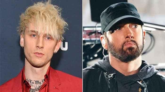 Machine Gun Kelly's cryptic tweet aimed at Eminem?