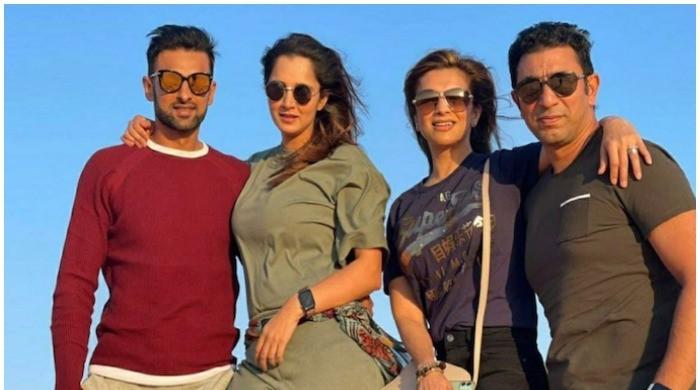 Couples shot: Shoaib Malik, Sania Mirza spotted with Azhar Mahmood and ...