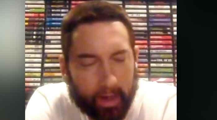 Fans think Eminem looks weird in latest interview