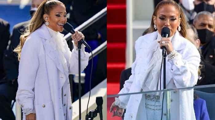 Jennifer Lopez wins hearts with her stunning performance at Joe Biden's ...