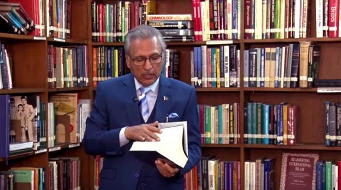 President Arif Alvi talks about some of his favourite books