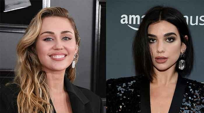 Dua Lipa stuns in Miley Cyrus's throwback photo