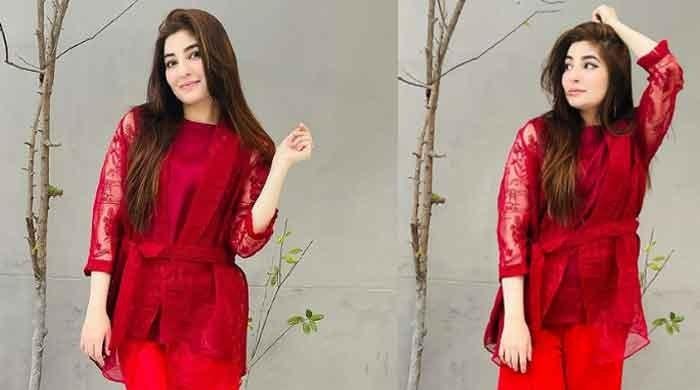 Gul Panra shows off her killer looks in red-hot outfit