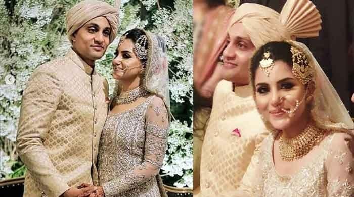 Sohai Ali Abro ties knot with Hanif Mohammad's grandson Shehzar Shoaib