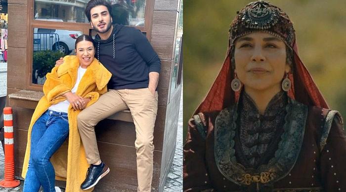 Imran Abbas meets ‘Kurulus: Osman’ actress Hazal Hatun in Turkey