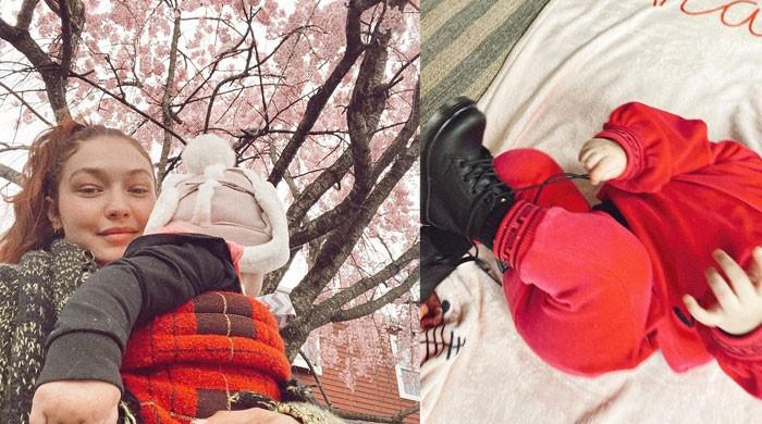 Gigi Hadid shares cute photos of daughter Khai as baby turns seven ...