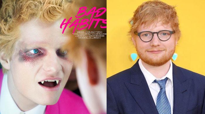 Ed Sheeran bares his fangs in new music video Bad Habits