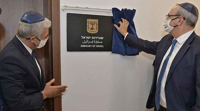 In trip to UAE, Israel's top diplomat opens first embassy in Gulf