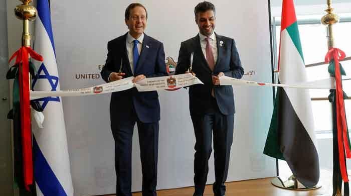 In first for Gulf, UAE opens embassy in Israel