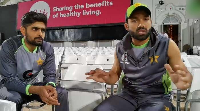 Pak vs Eng: Watch Babar Azam, Mohammad Rizwan talk about their 150-run ...