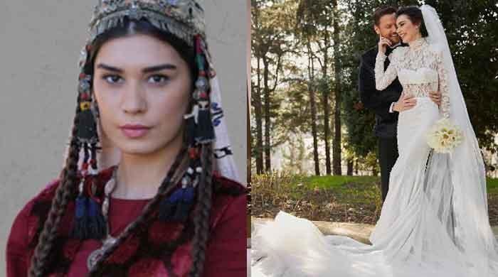 'Dirilis:Ertugrul': Gokce Hatun looks stunning in new photos with husband