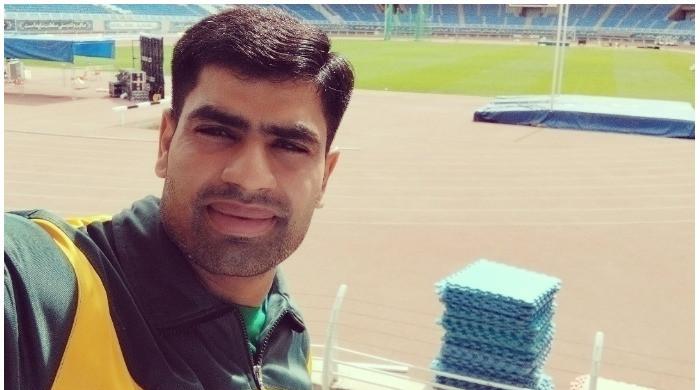 Arshad Nadeem shares video message for fans via actual Twitter account