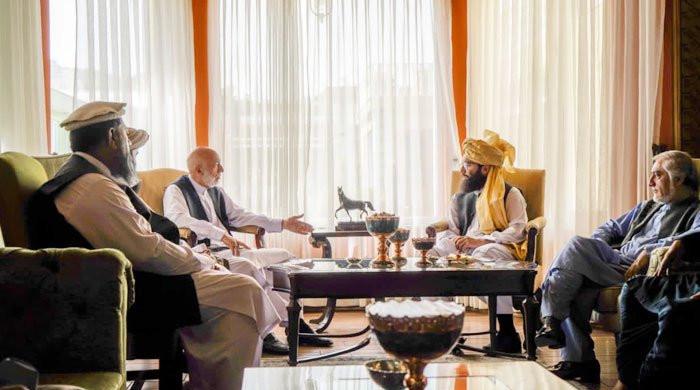 Taliban's Anas Haqqani meets Afghan leaders Hamid Karzai, Abdullah Abdullah