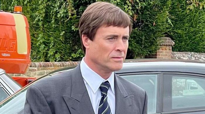 James Murray rocks Prince Andrew’s signature fringe in new photos from ...