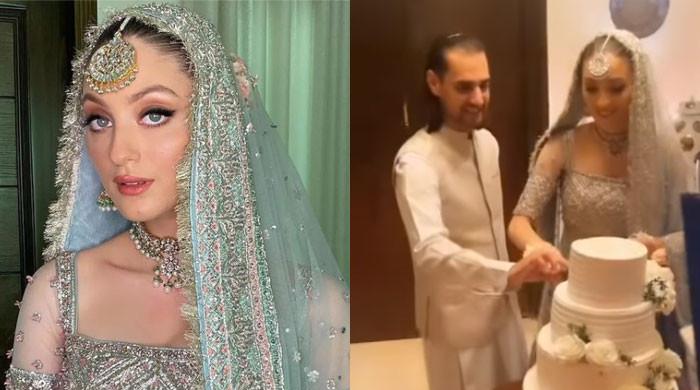 Model Neha Rajpoot officially ties the knot with Shahbaz Taseer: See Photos