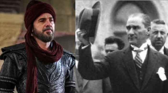 Engin Altan aka Ertugrul pays tribute to founding father of Republic of ...